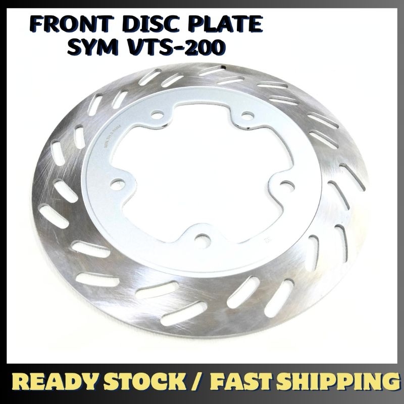 SYM VTS200 VTS 200 FRONT DISC PLATE DISK DEPAN DISK BREK DISC BRAKE ...