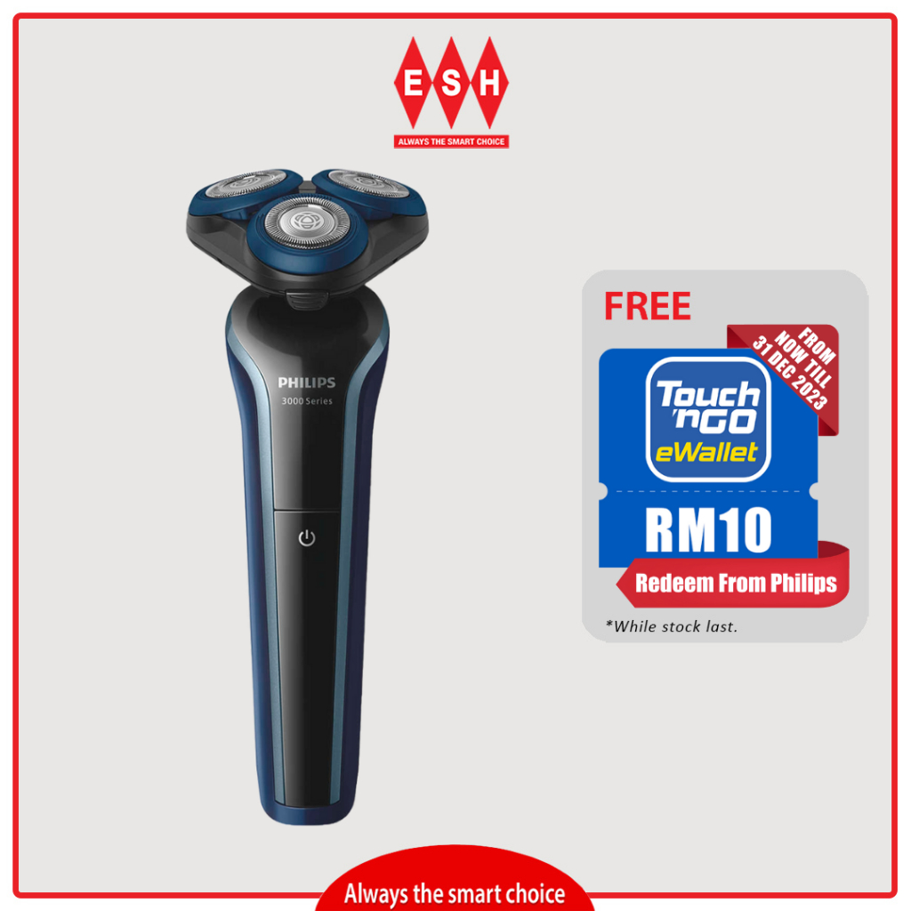Philips S3608 Series S3000 5 Directional Flex Heads Shaver | ESH ...
