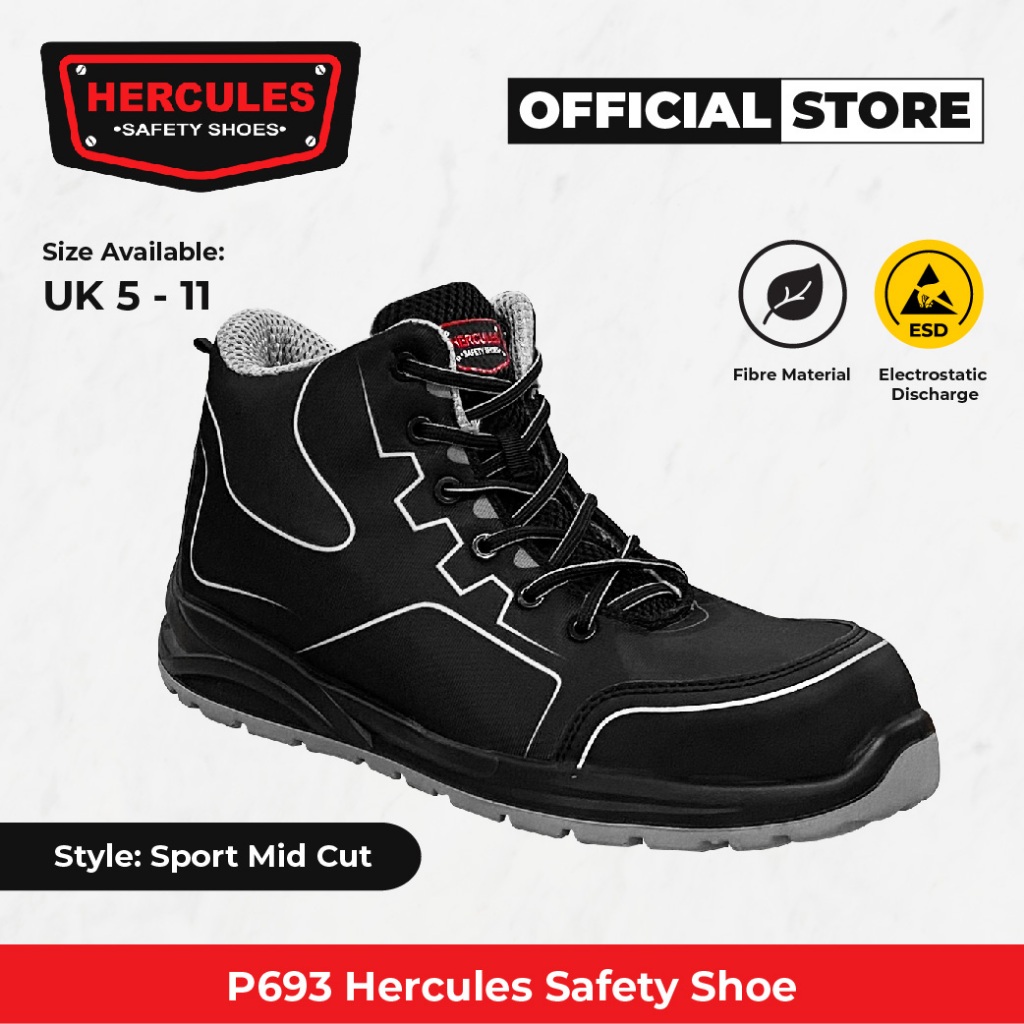 HERCULES P693 Safety Sport Shoes (KASUT KESELAMATAN HERCULES P693 ...