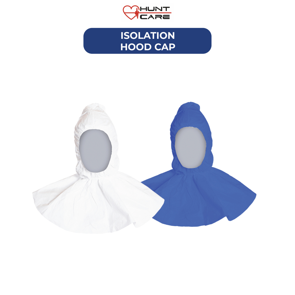 Isolation Hood Cap Protective Disposable Safety Hood Head Cover 防护 医用 ...