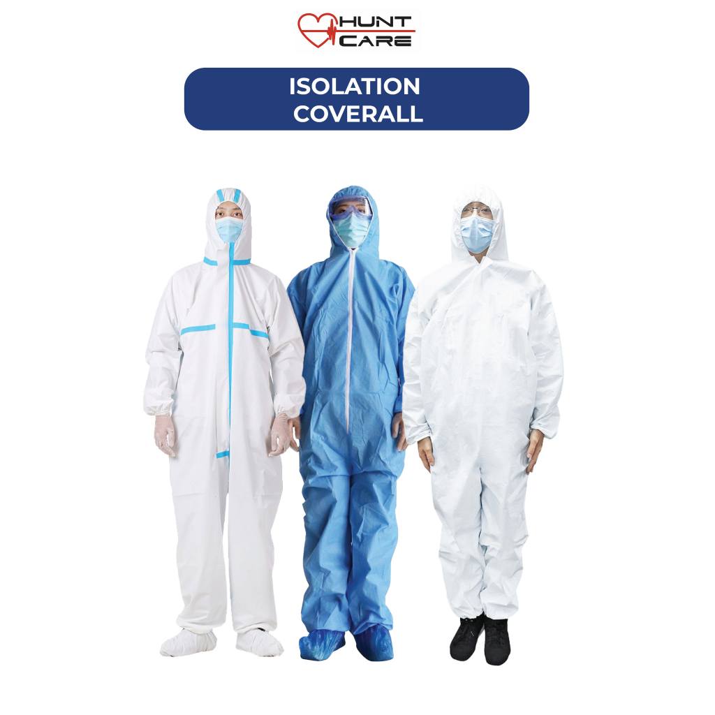 Isolation Coverall Suit Medical Hospital Full Body Coverall 隔离 防护 医用 ...