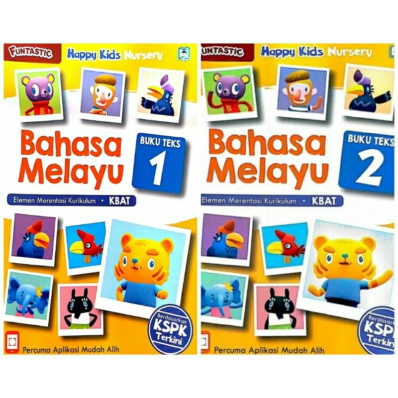 Funtastic . Happy Kids Nursery . Taska . Bahasa Melayu . Buku Teks ...
