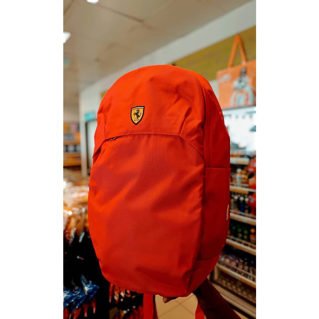 SHELL Ferrari Backpack (LIMITED EDITION) | Shopee Malaysia