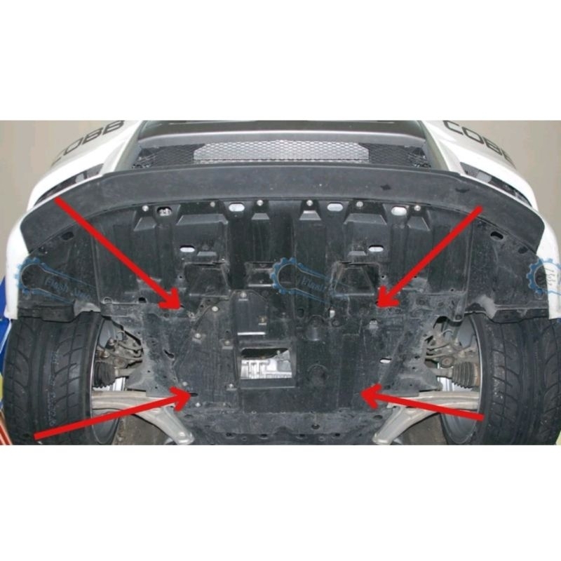 Mitsubishi (Evo X/CZ4A/Evolution10)Engine Splash Shield Plastic ...