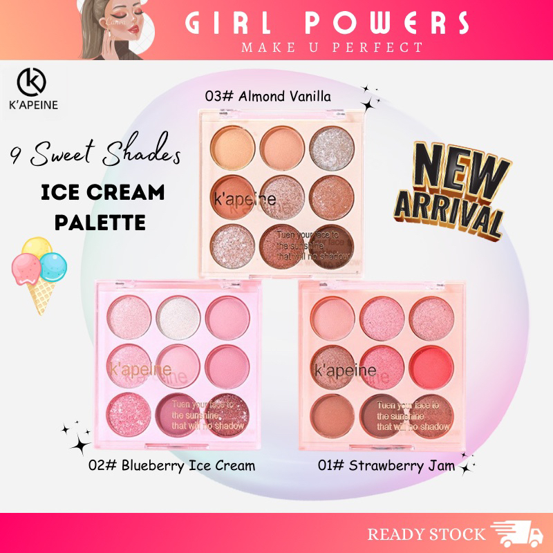 【GIRL POWERS】[BUY 1 FREE 1]KA’PEINE Pink Eyeshadow Palette Eye Makeup ...