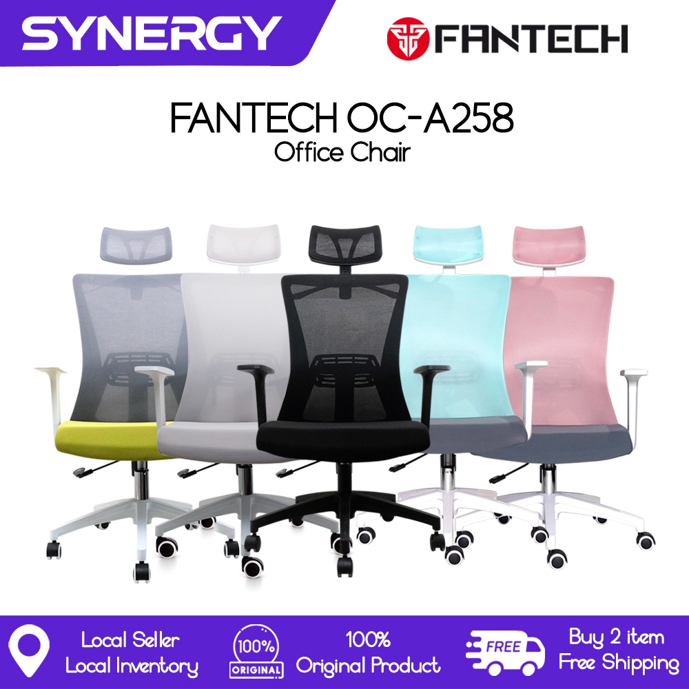 Fantech Office Chair OC-A258 with Breathable Backrest, Ergonomic Design ...