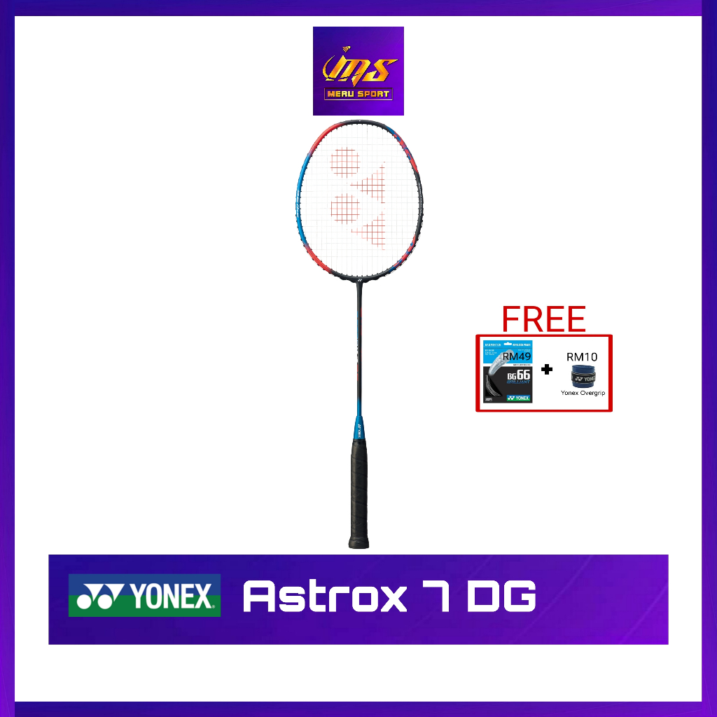 Yonex Badminton Racket Astrox 7DG Badminton Raket | Shopee Malaysia