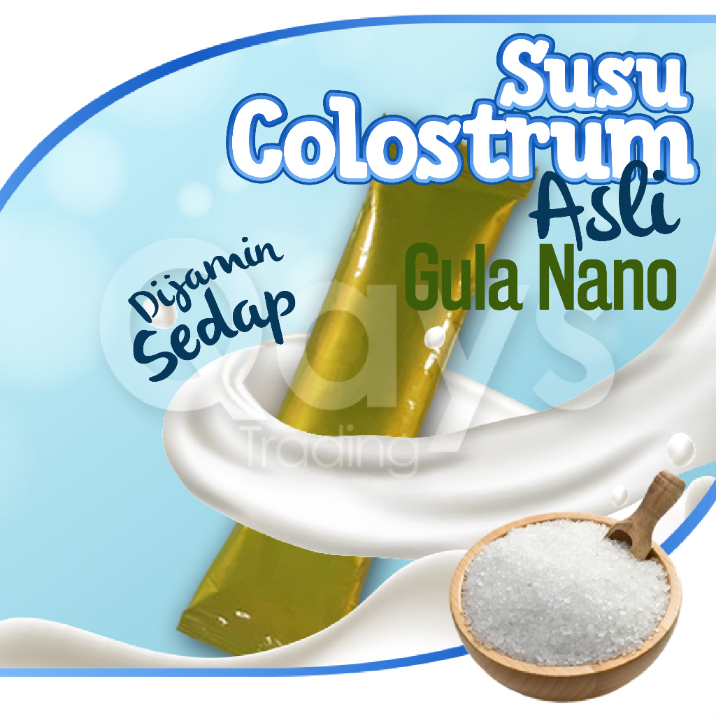 Lelong A3 Susu Colostrum Asli Gula Nano Brand Popular & Sedap | Shopee ...