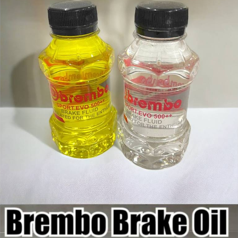 BRAKE OIL COLOUR 150ML BRAKE FLUID MOTORCYCLE BRAKE OIL MINYAK BRAKE ...