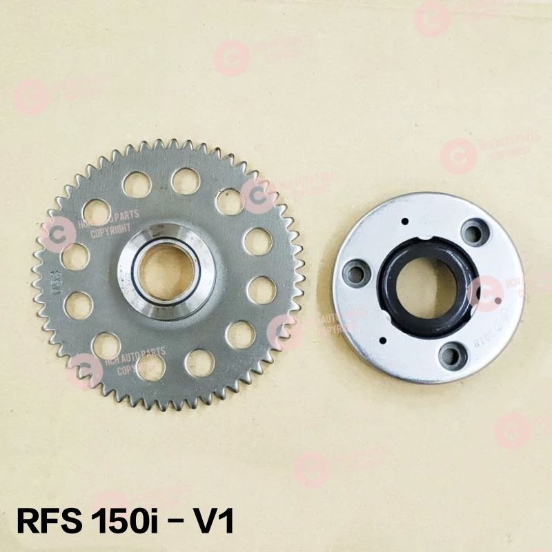 STARTER ONE WAY BEARING ASSY (WITH GEAR) - BENELLI - RFS 150i - V1 (100 ...