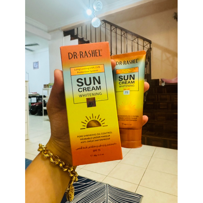 SUNCREEN DR RASHEL SPF 75 ) | Shopee Malaysia