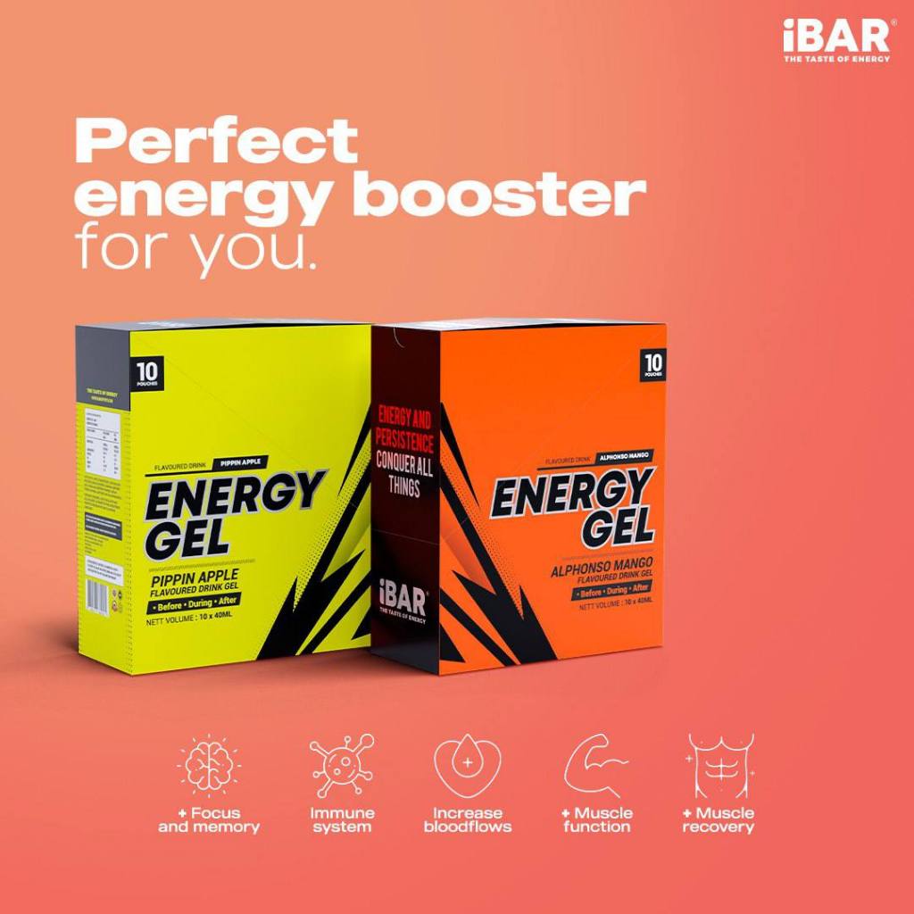 iBAR ENERGY GEL (sports nutrition) | Shopee Malaysia