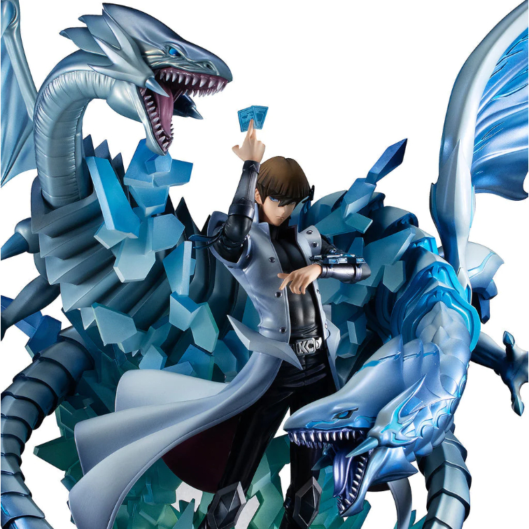 Megahouse Kaiba Blue eye white dragon Yu-Gi-Oh! The Dark Side of Dimensions V.S Series "Seto ...