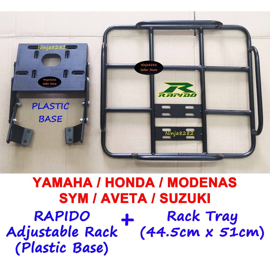 Rapido Adjustable Rack (Plastic Base) & Frame Rack Tray (L51:W44 ...