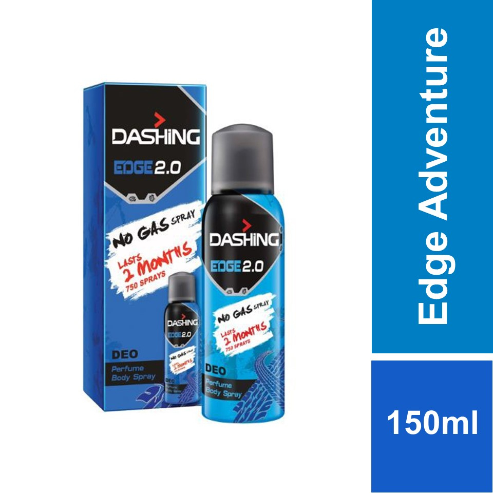 DASHING Deodorant Spray Edge 2.0 150ml | Shopee Malaysia