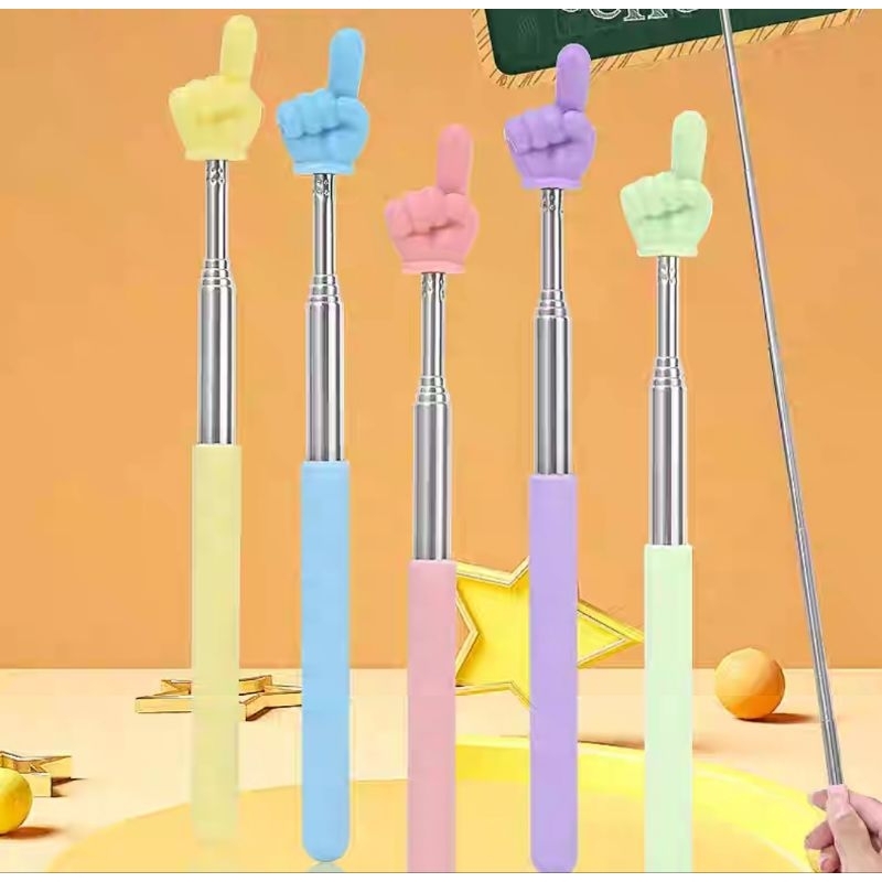 Extendable Pointer Reading Stick Finger Pointing 指读棒 | Shopee Malaysia