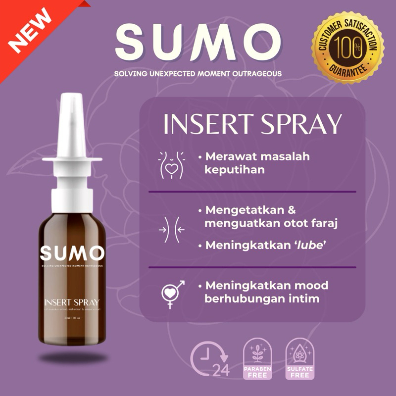 SUMO Insert Spray [ Vagina Care ] | Shopee Malaysia