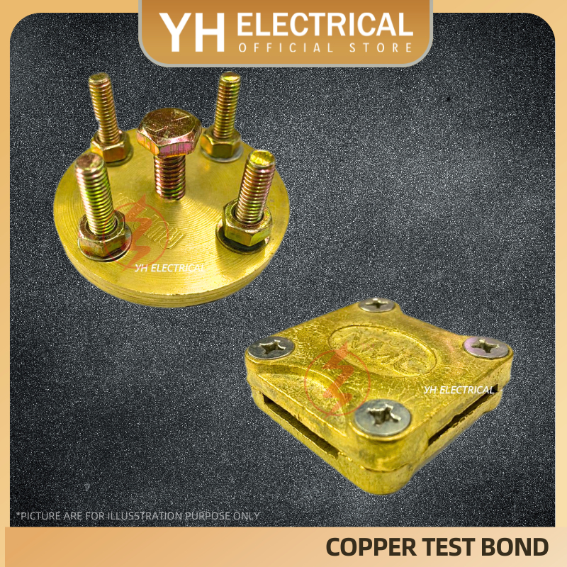 5/8" 25mm x 3mm COPPER TEST BOND / LIGHTNING / HARRESTER / USE FOR ...