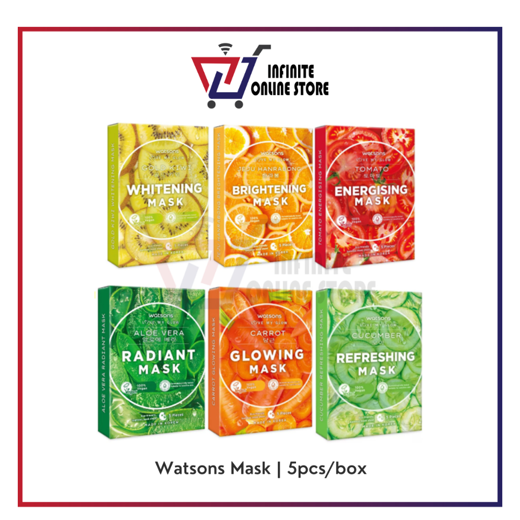 WATSONS Mask (5s) (Whitening / Brightening / Energising / Radiant ...