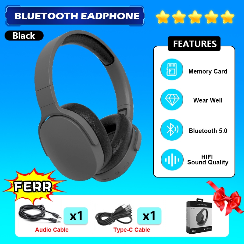 Headphone Wireless Bluetooth Headphone Gaming Headset with Mic Wireless ...