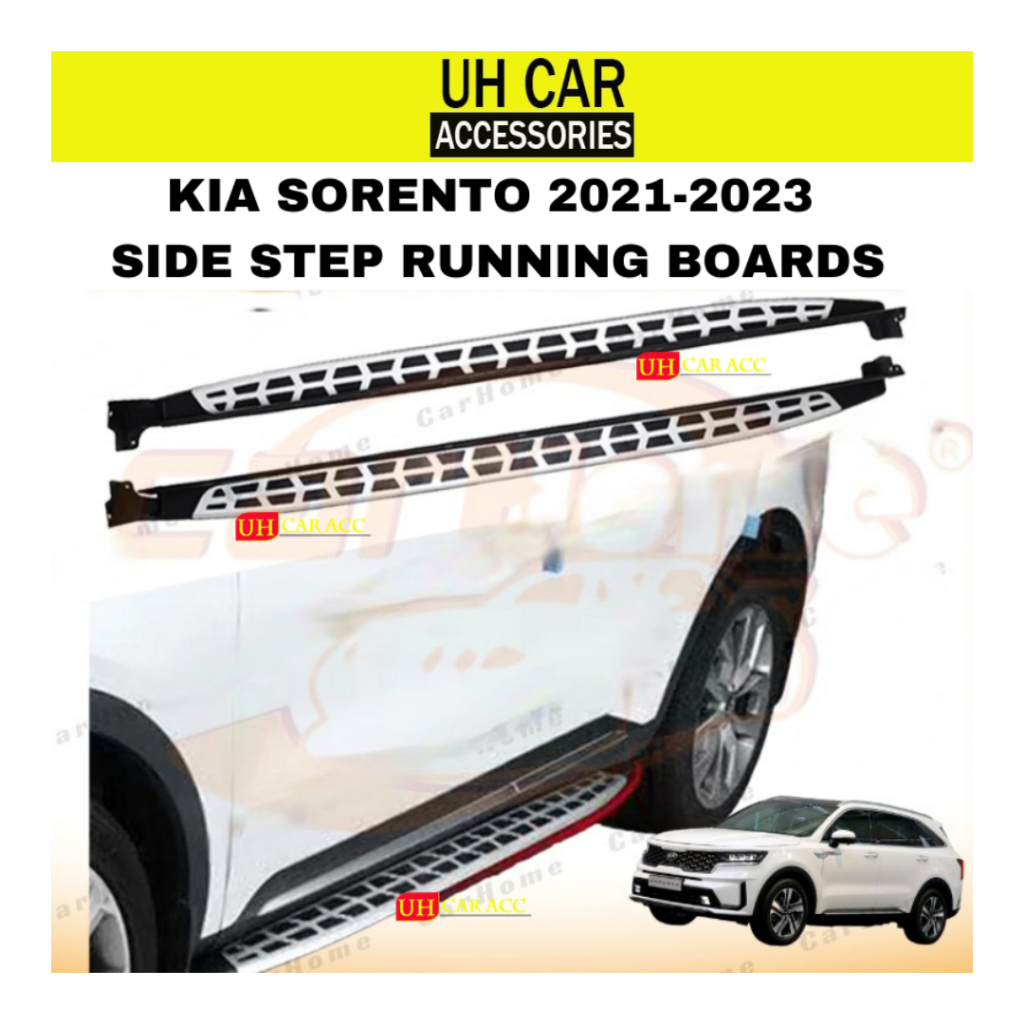 Kia Sorento 2021 - Present OEM Foot Door Side Step Kick Scuff Running ...