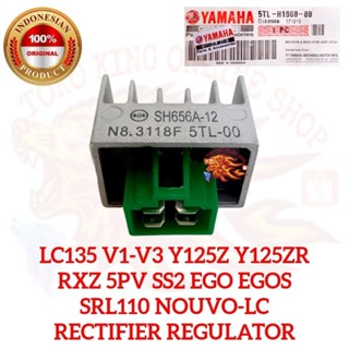 ORIGINAL YAMAHA LC135 V1-V3/Y125Z/125ZR/RXZ 5PV NEW/SS2 Y1102/NOUVO LC/EGO/EGOS/SRL110 REC ...