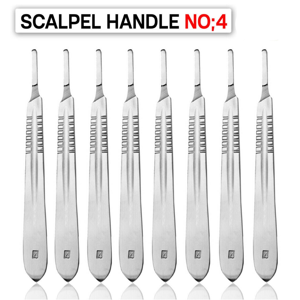 Stainless Steel Scalpel Knife BP Handle No 4 Surgical Blade Holder ...