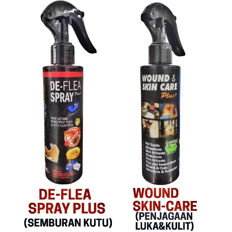 DE-FLEA SPRAY (SPRAY KUTU)/WOUNDS &SKIN CARE(PENJAGAAN LUKA&KULIT ...