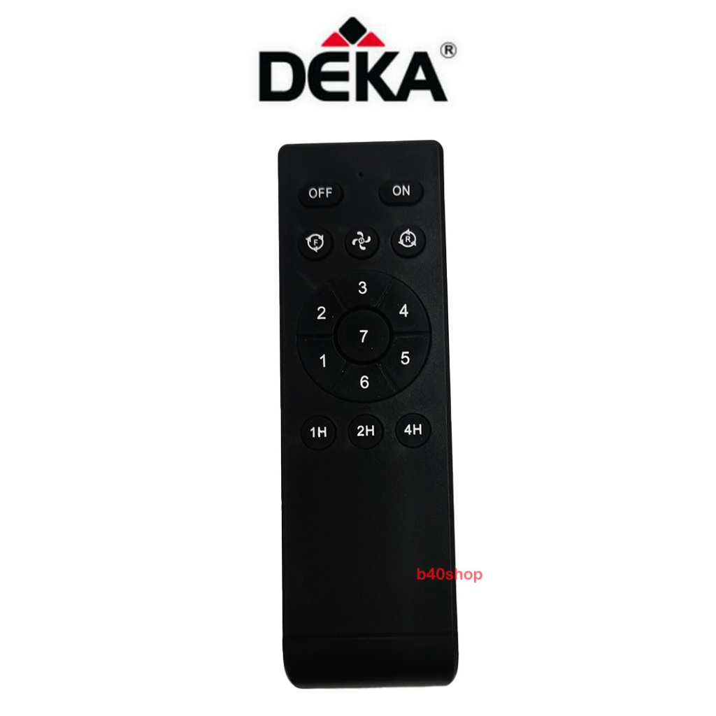 Deka Compatible DC Motor Ceiling Fan Remote Control with 7 Speeds + 7 ...