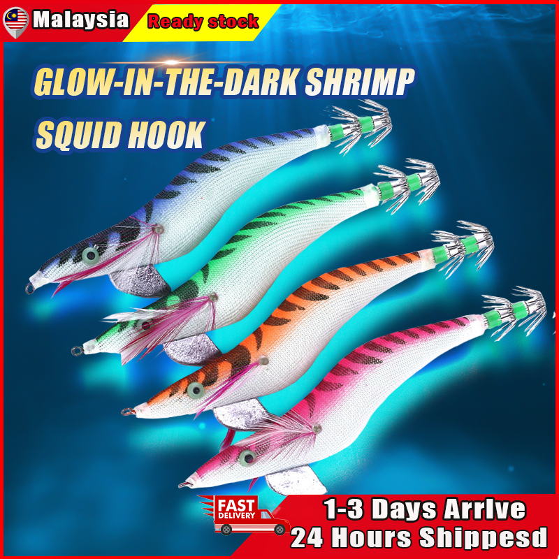 🔥Ready Stock🔥 Luminous Squid Bait/Squid Bait Fishing Equipment Multiple ...