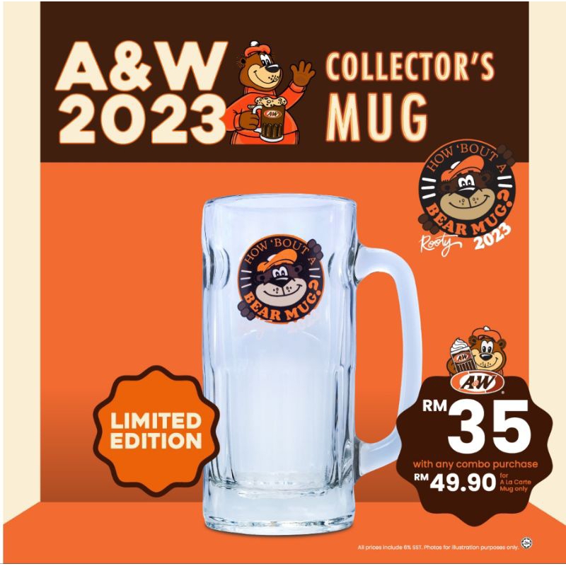 A&W 2023 Collector's Mug - Limited Edition! Cheapest! Perfect as Special Gift! | Shopee Malaysia