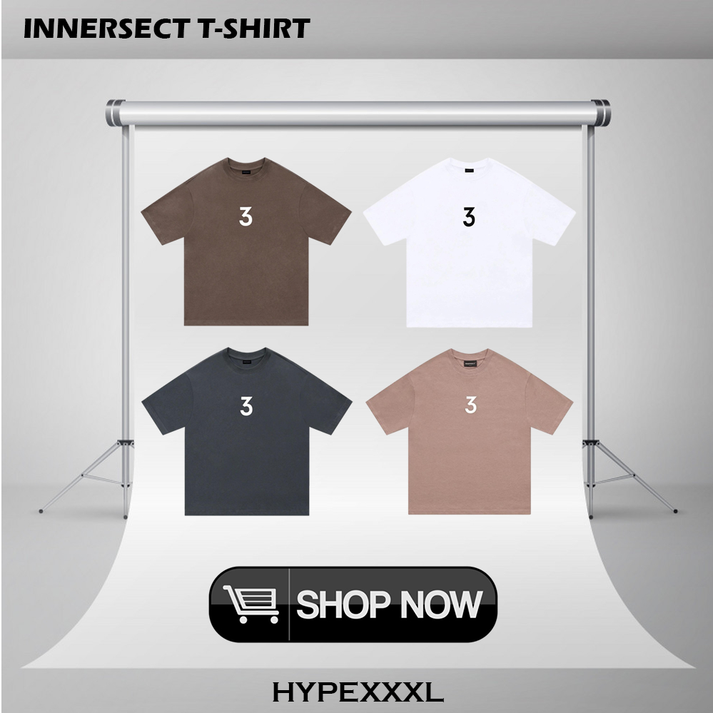 INNERSECT T-Shirt 2023SS INN23SSTTEO3 Short Sleeves Unisex Men Women | Shopee Malaysia