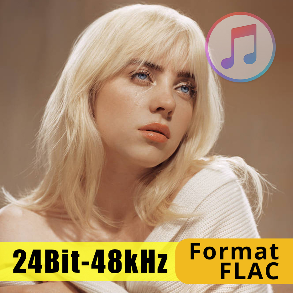 Billie Eilish Happier Than Ever Explicit 2021 [24 Bit Hi Res