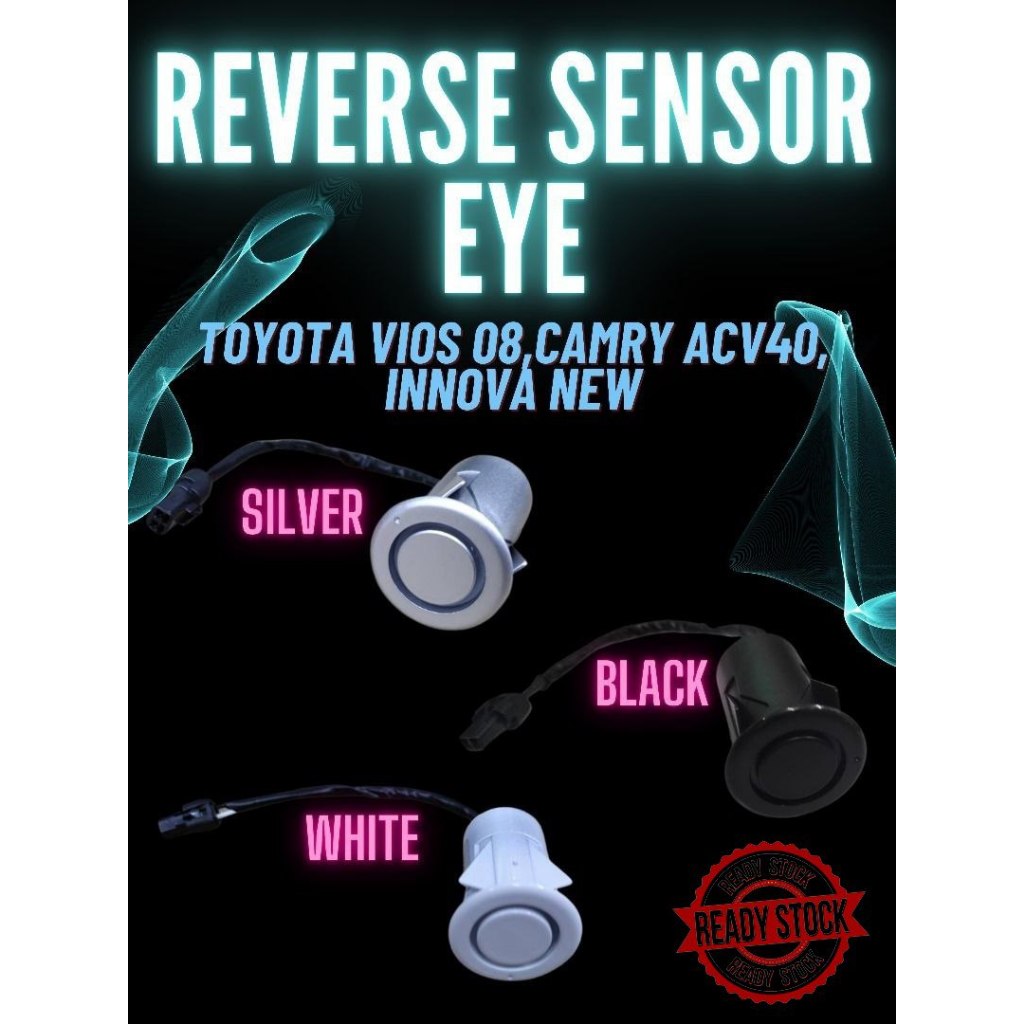 Toyota Vios 08 / Camry / ACV40 / INNOVA Reverse Sensor Parking Sensor ...
