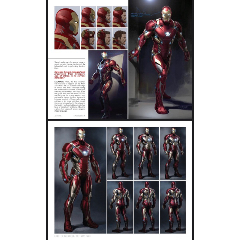 Marvel The Road to Avengers Infinity War • Art Book • Super Hero Movie ...