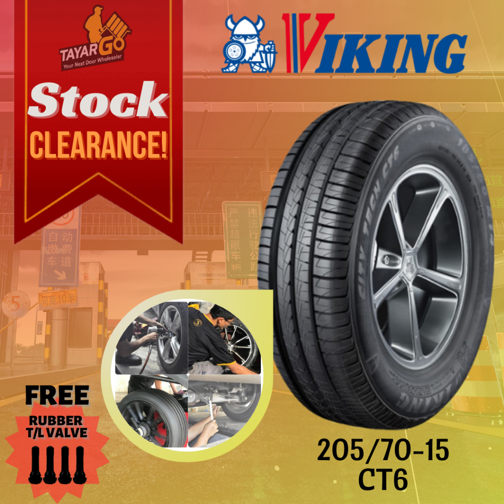 TAYARGO 205 70 15 Viking Tyre Car Tire Tayar 15 Tayar Kereta Murah ...