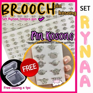Rosey Pin Tudung Brooch 100pcs Borong Stock Baru Kerongsang Pin Hijab ...
