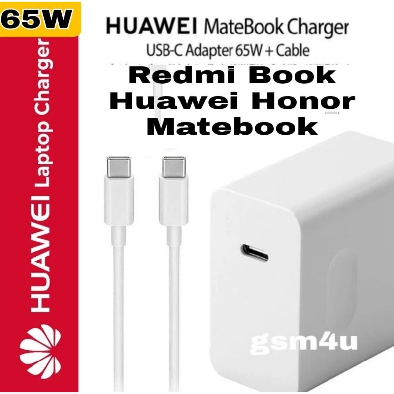 Huawei PD Type C Data Cable/Charger Matebook Series D15 D14 Magicbook ...