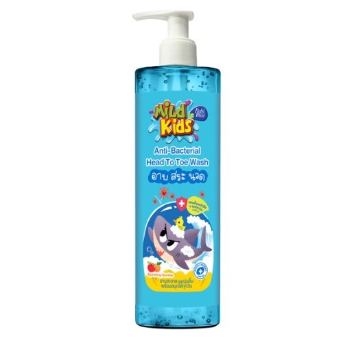 BABI MILD Mild Kids Head to Toe Wash Sparkling Sunday Scent 480 ml | Shopee Malaysia