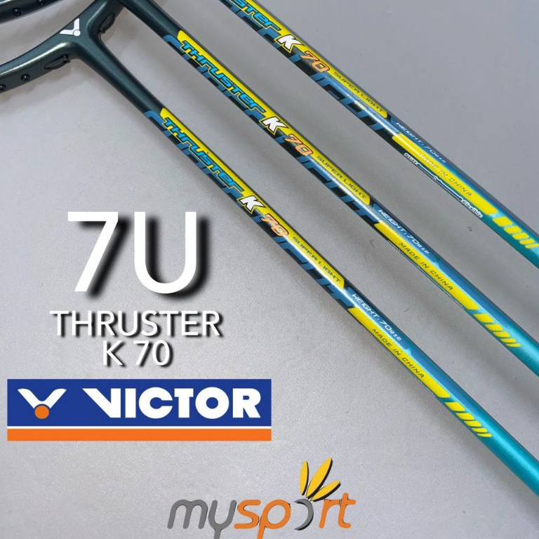 VICTOR THRUSTER K 70 RACKET BADMINTON | Shopee Malaysia