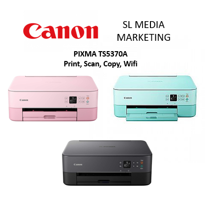 Canon PIXMA TS5370A All-In-One Compact Wireless Photo Printer | Shopee ...
