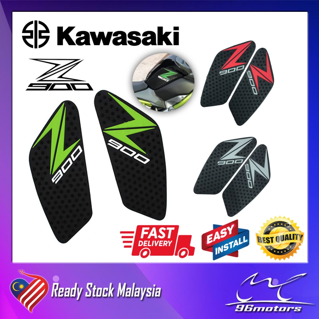 Kawasaki Z900 Tank Pad Anti slip Tank Pad 3M Side Gas Knee Grip ...