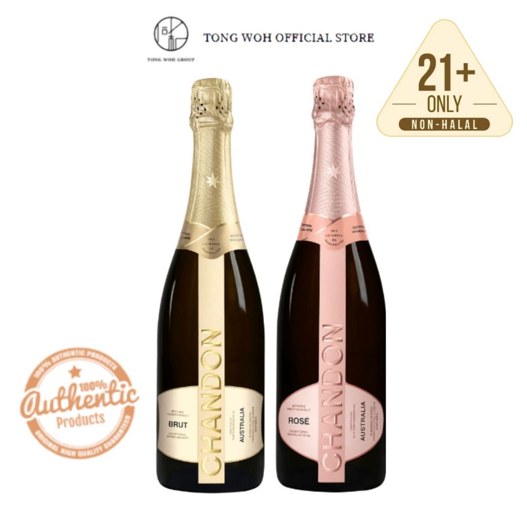 [BUNDLE DEAL] Chandon Brut NV Sparkling Wine (750ml) + Chandon Brut ...