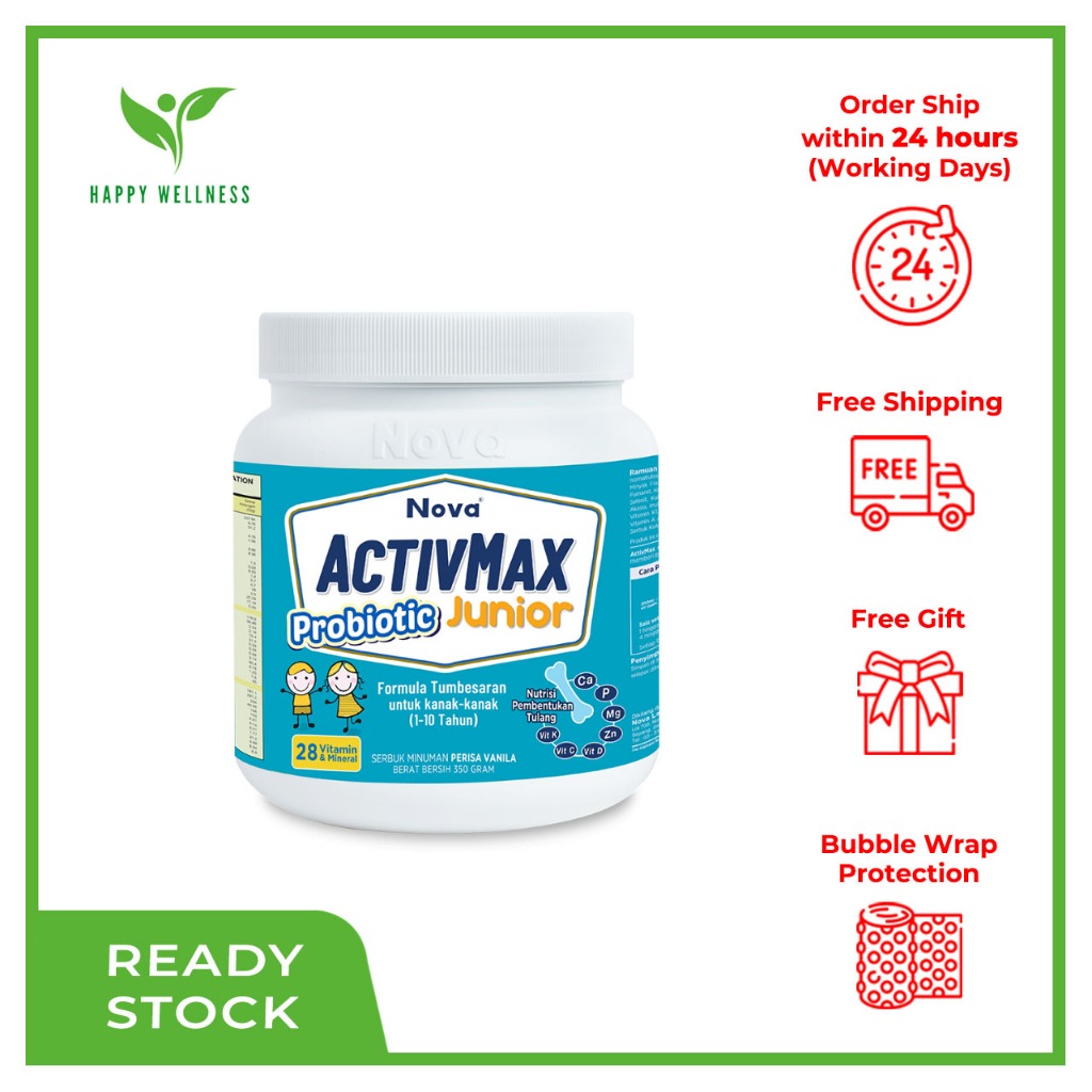 Nova Activmax Probiotic Junior 350g (Exp: 9/2024) | Shopee Malaysia