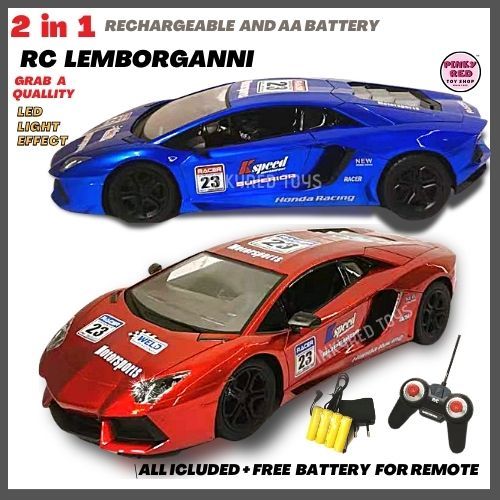 RC CAR Rechargeable + AA BATTERY Remote Control Car READY STOCK ...