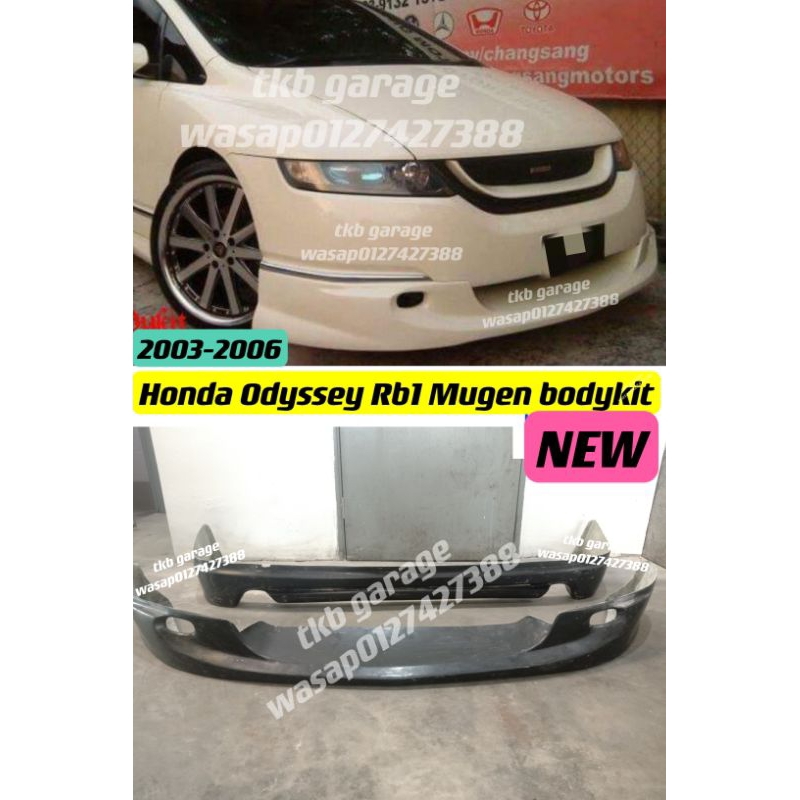 2003-2006 Honda odyssey rb1 mugen skirt bodykit | Shopee Malaysia