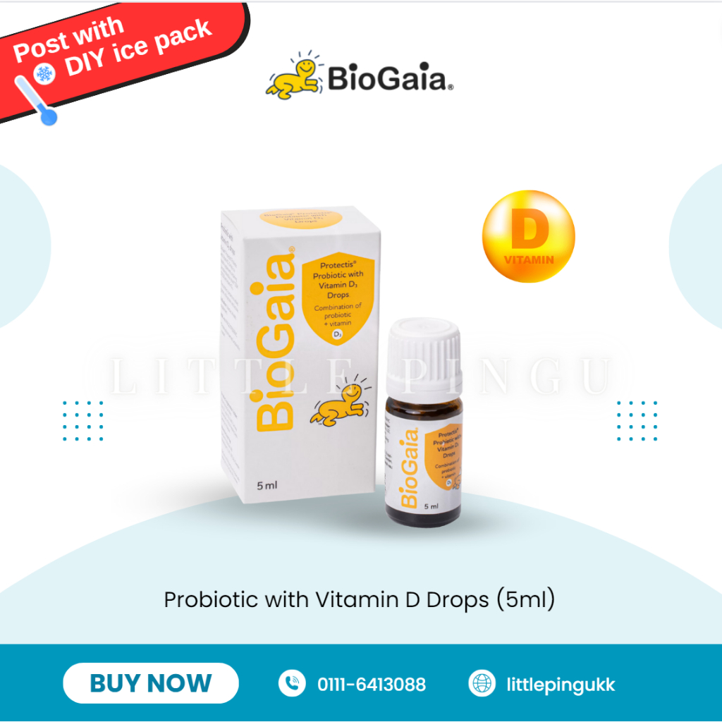 Biogaia Probiotic with Vitamin D Drops (5ml) | Shopee Malaysia