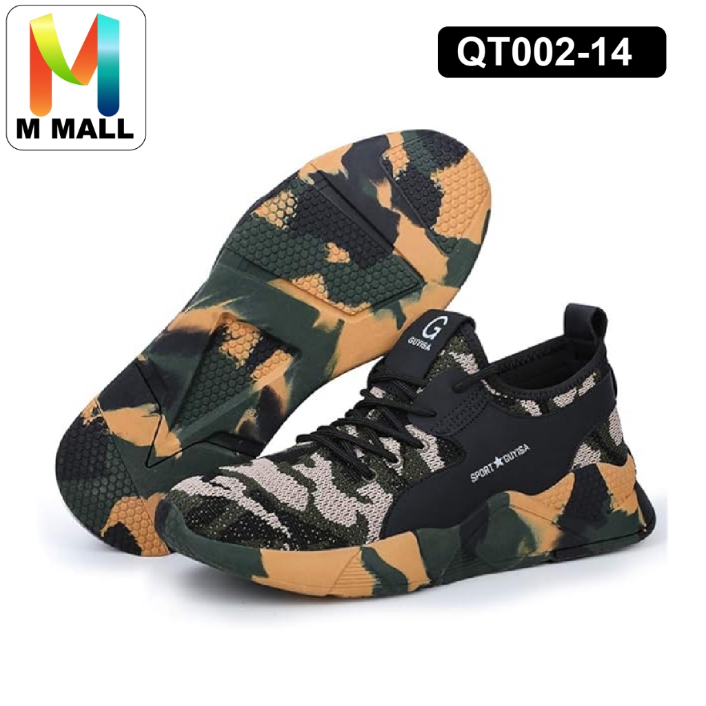 SAFETY SHOES Medium-Low Cut Anti-smashing Work Steel Toe Cap - YH25 ...