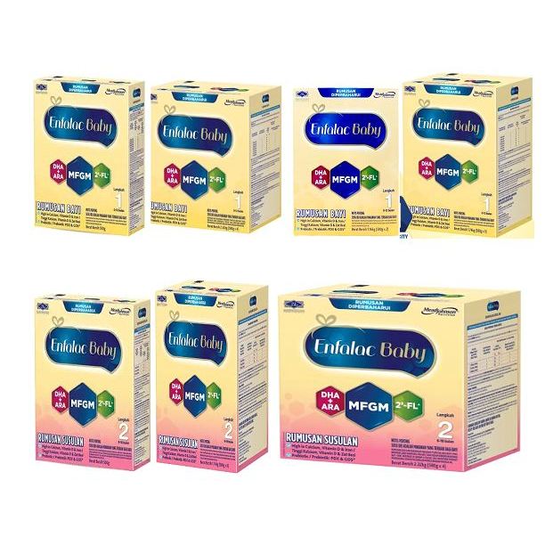 Enfalac Baby step 1 500g/1.16kg/1.74kg/2.32kg | Shopee Malaysia