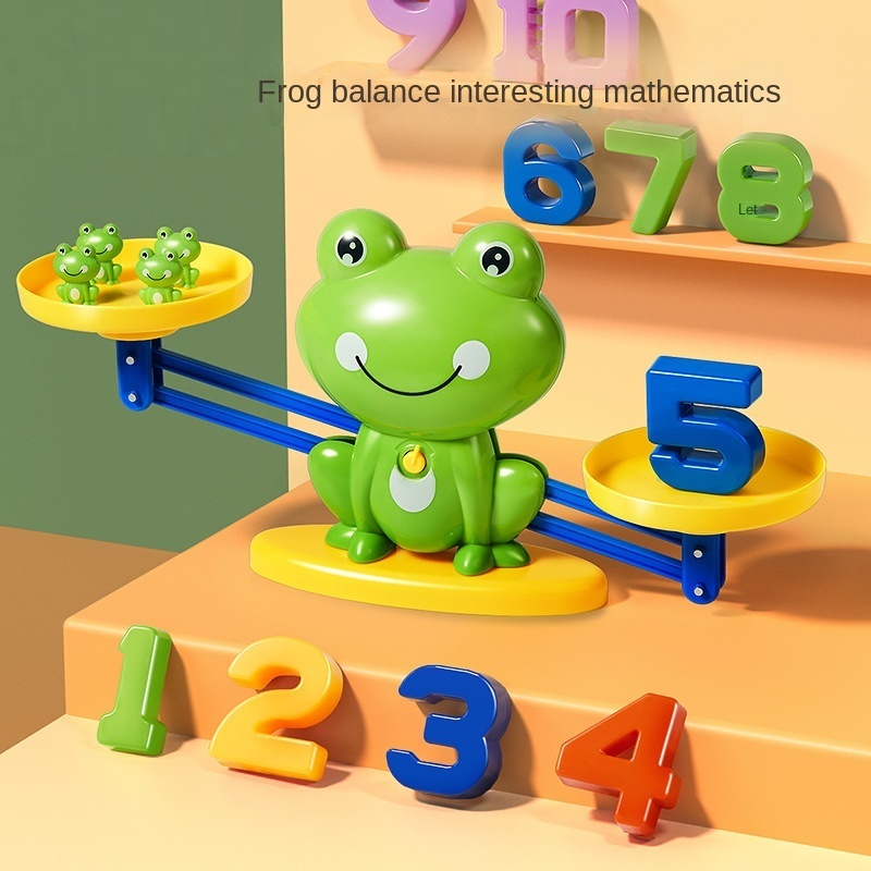 Frog scale children's educational early education toy digital scale toy ...